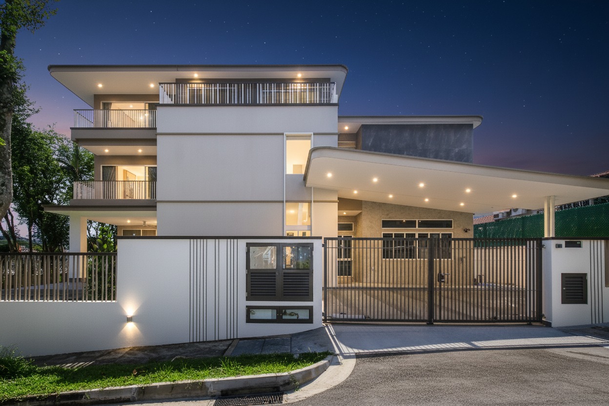 Landed House Builders Singapore - Luxury Home Construction | Nic & Wes